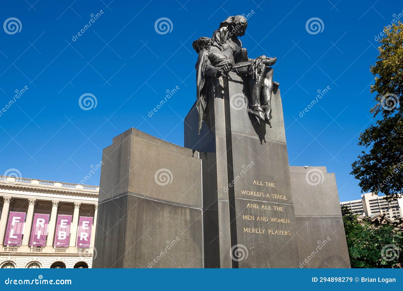 Logan Circle, Swann Memorial Fountain Dedication Plaque Wide With ... Logan Circle, Swann Memorial Fountain Dedication Plaque Wide With ...
