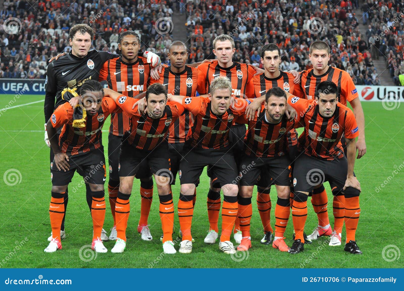 Shakhtar team editorial photo. Image of field, championship - 26710706