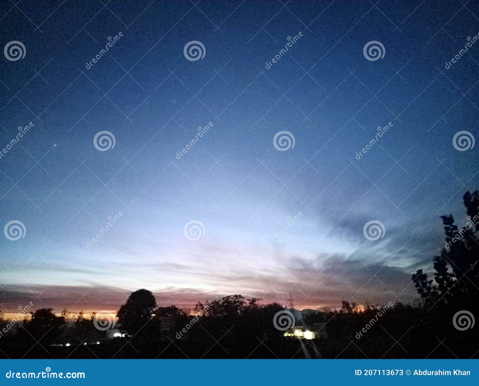 Shaking Clouds in the Front of Sun Stock Image - Image of evening ...