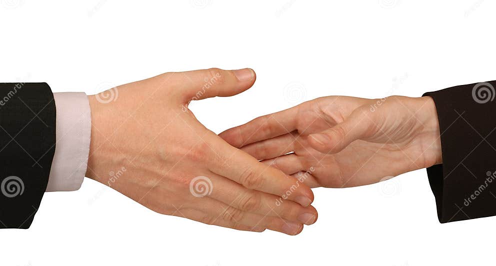 Shaking hands stock image. Image of hands, isolated, gesture - 6880303