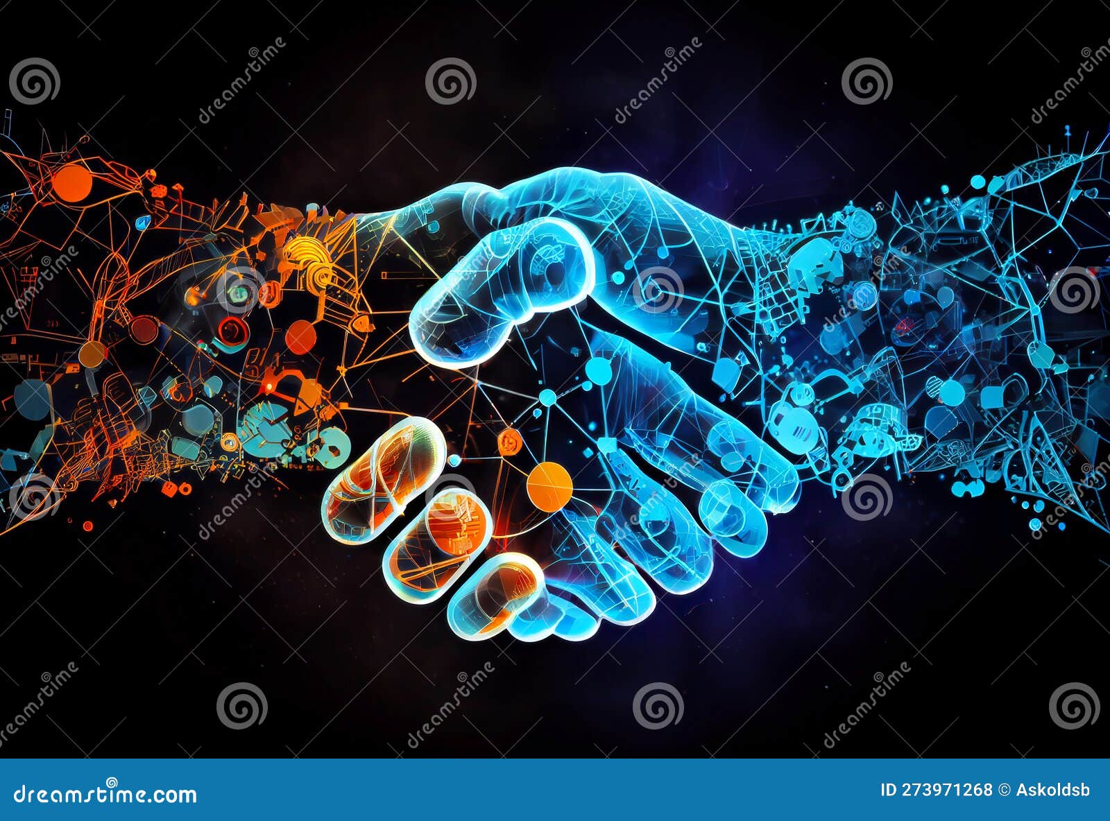 Shaking Hands at the Conclusion of a Business Deal. Technology ... Shaking Hands at the Conclusion of a Business Deal. Technology ...