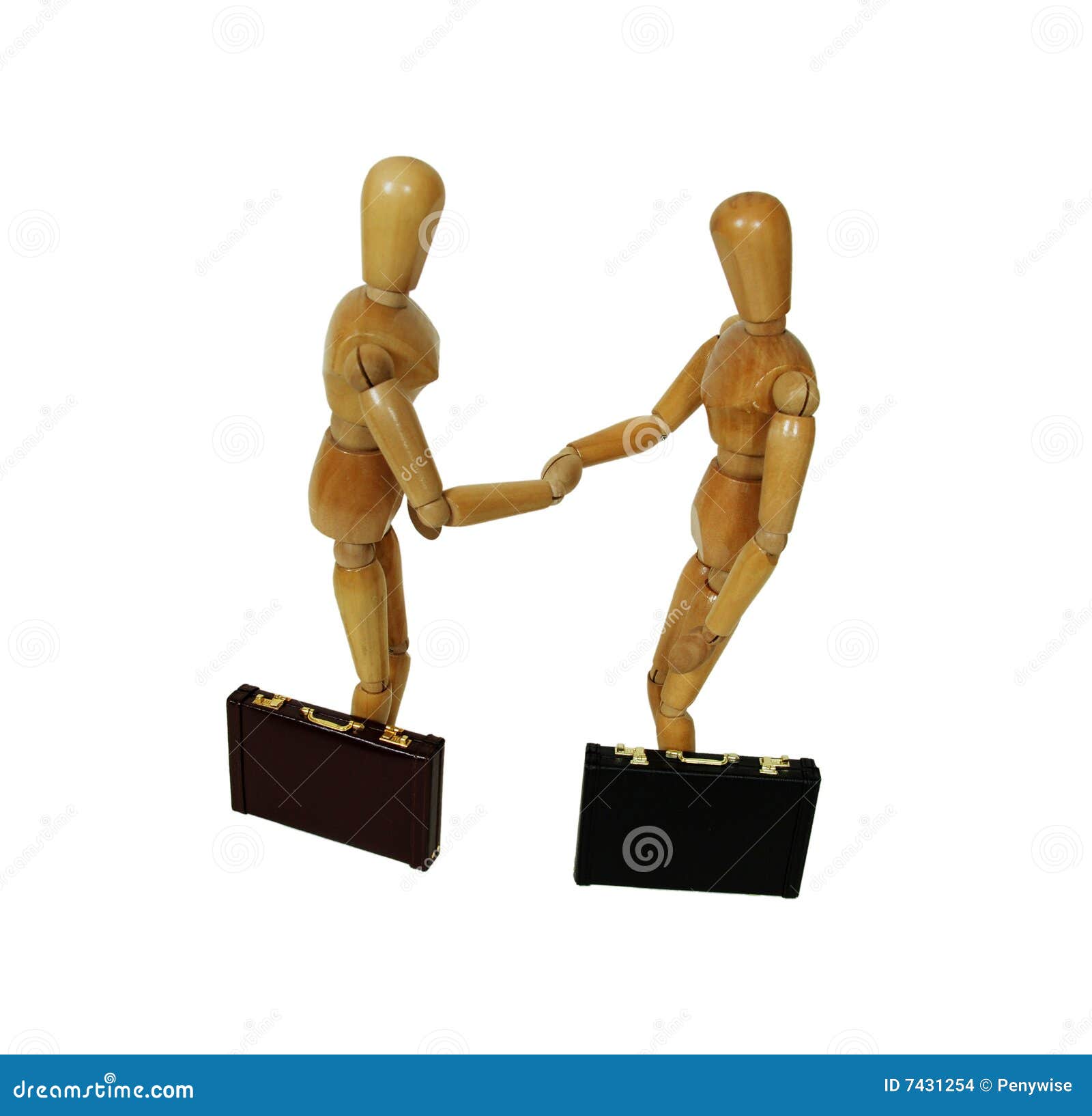 Shaking Hands Over Business Stock Photo - Image of leather, case: 7431254