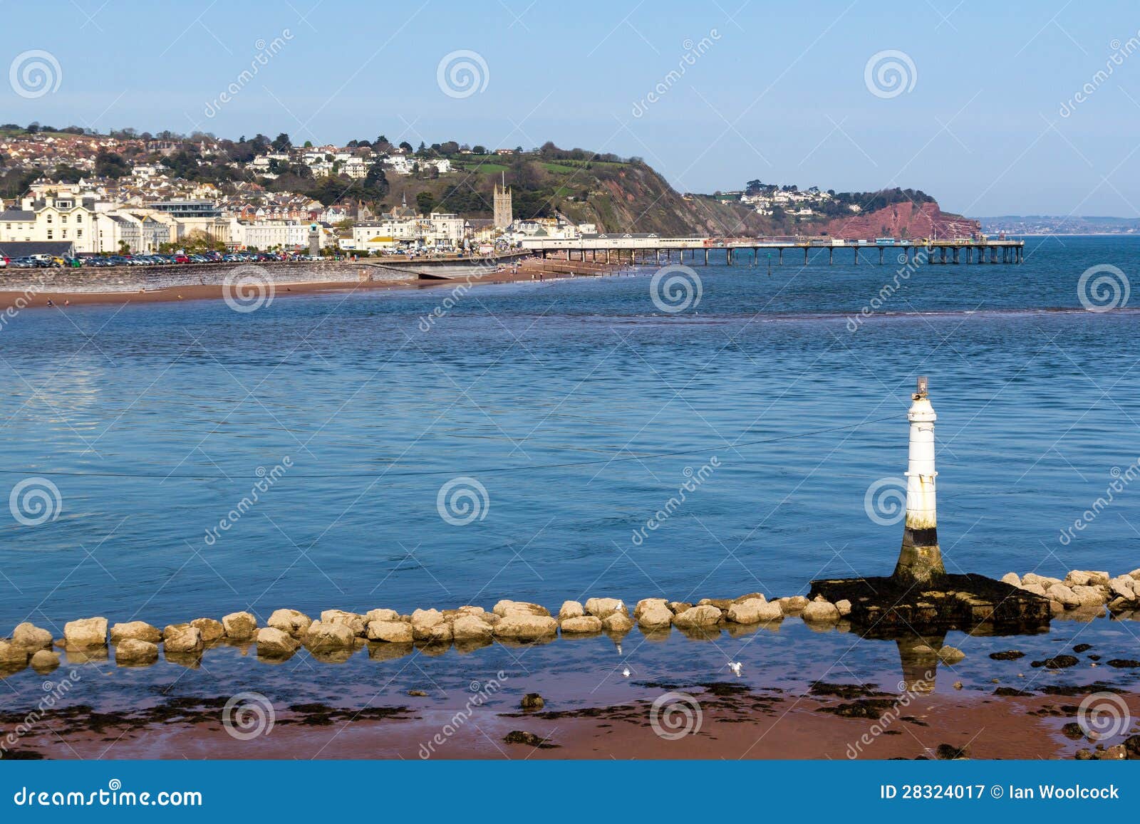 Shaldon Devon England stock image. Image of united, tourism - 28324017