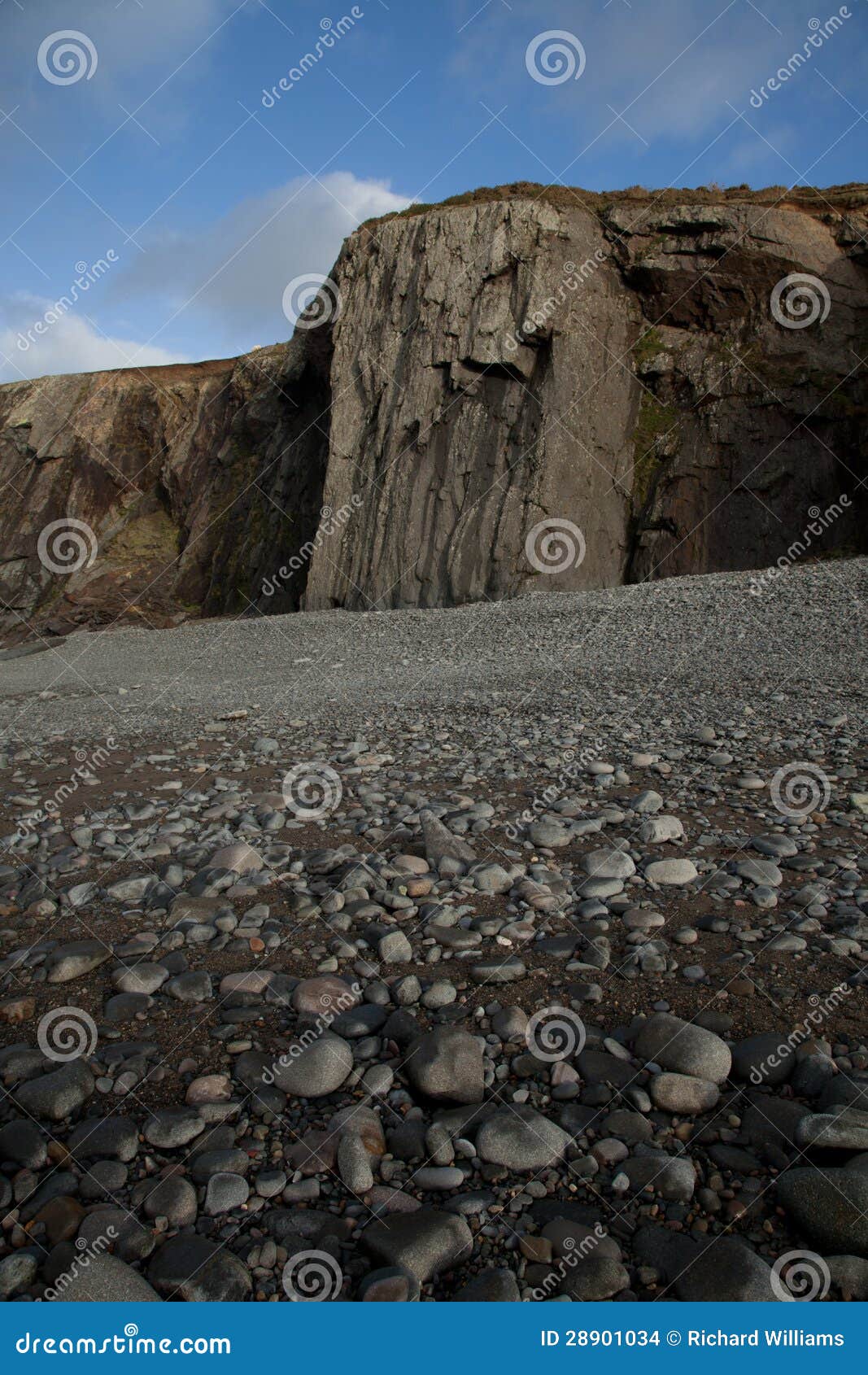Shale buttress. stock photo. Image of shore, outdoors - 28901034
