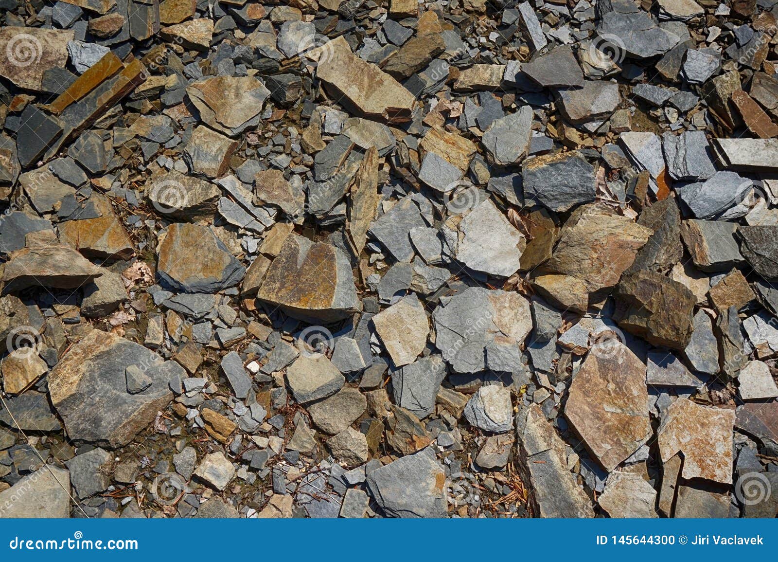 Shale pieces texture stock photo. Image of nature, closeup - 145644300