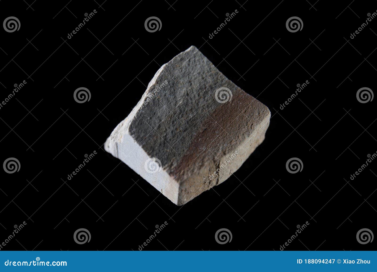 Shale Rock Isolated On White Background, Shale Is A Sedimentary Rock ...