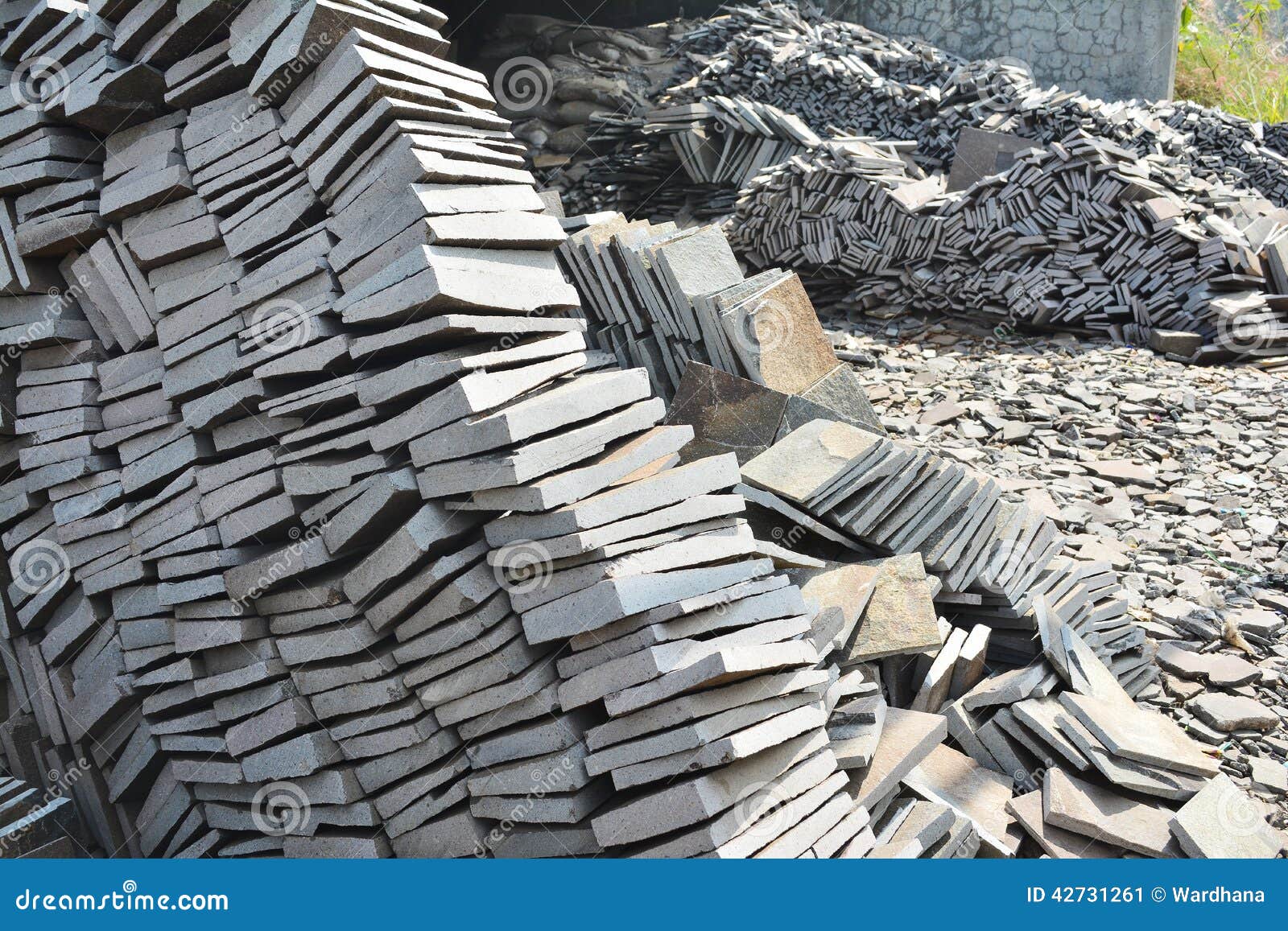 Shale Stone Wall Cladding Background Stock Image | CartoonDealer.com ...