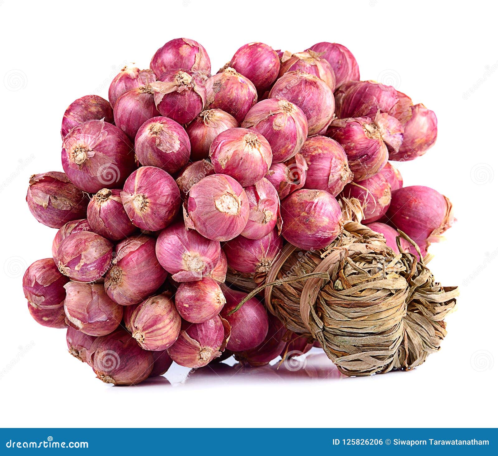 Shallot Isolated on White Background. Stock Photo - Image of vegetable ...