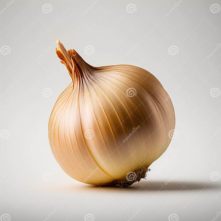 Shallot Isolated on White Background. 3d Render Illustration Stock ...