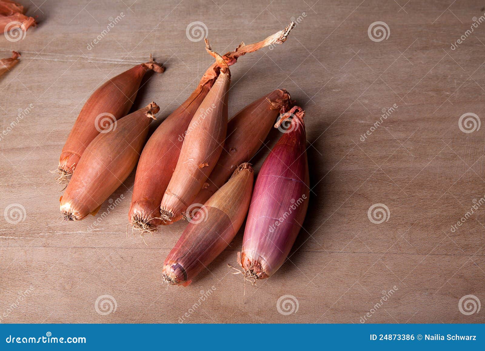 Shallots Ready for Use As Ingredients in Cooking Stock Photo - Image of ...
