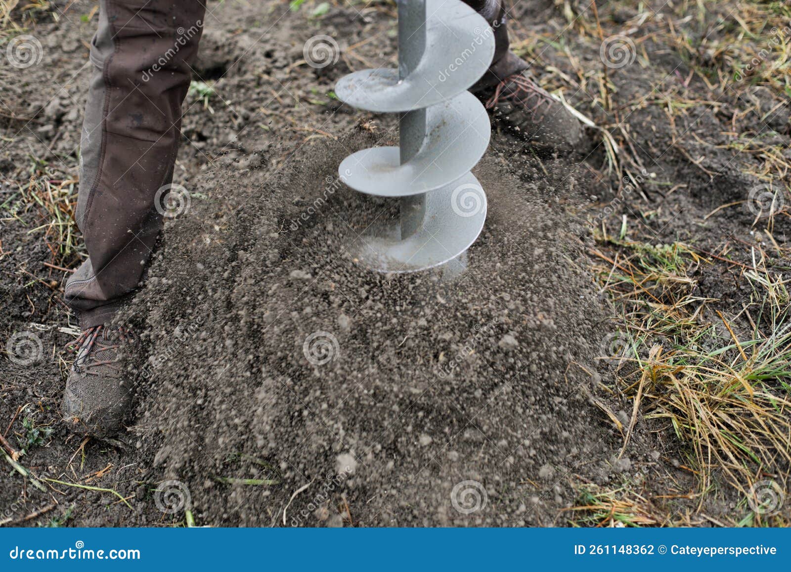 Shallow Depth of Field Selective Focus Details with a Man Using a Hand ...