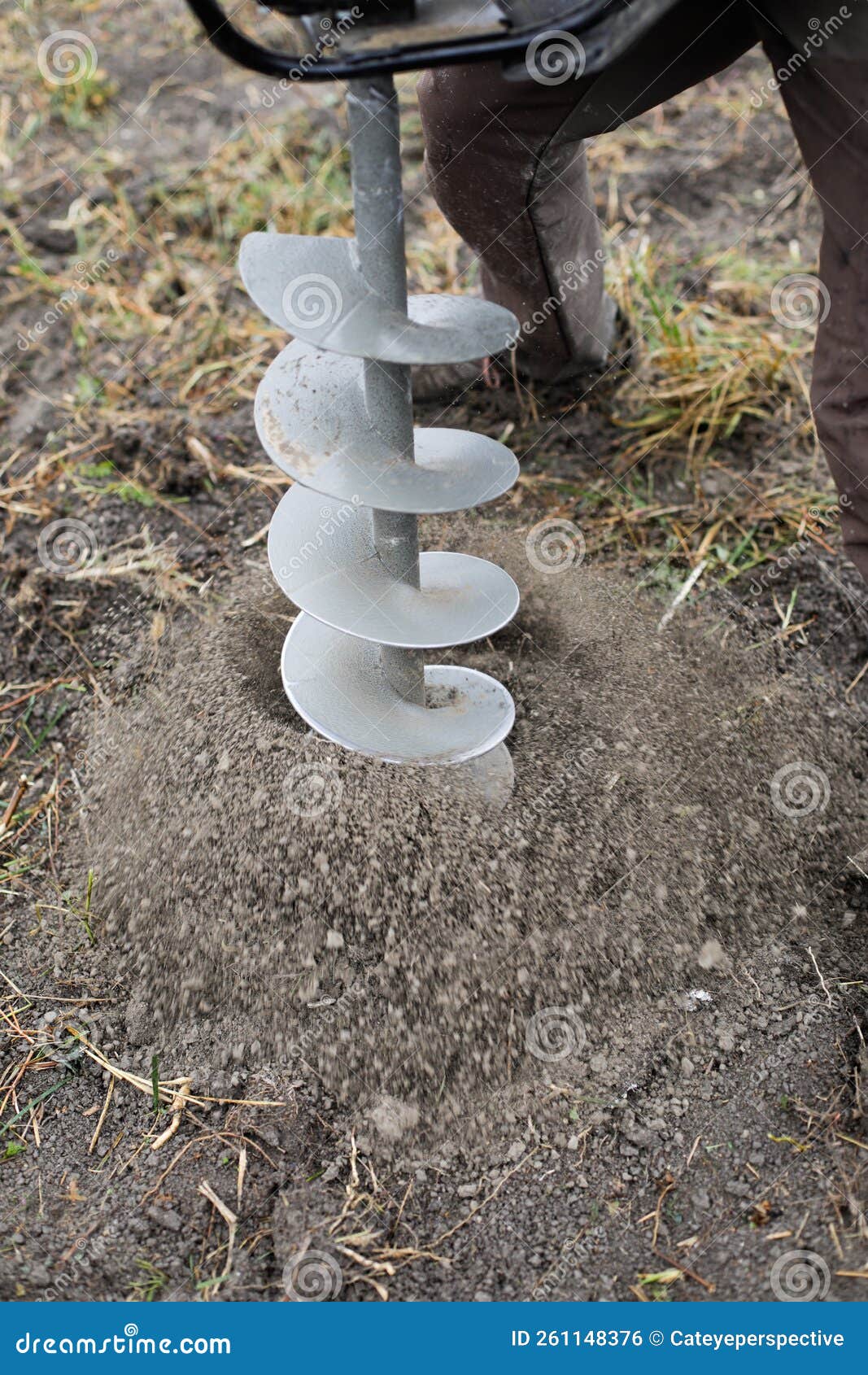 Shallow Depth of Field Selective Focus Details with a Man Using a Hand ...