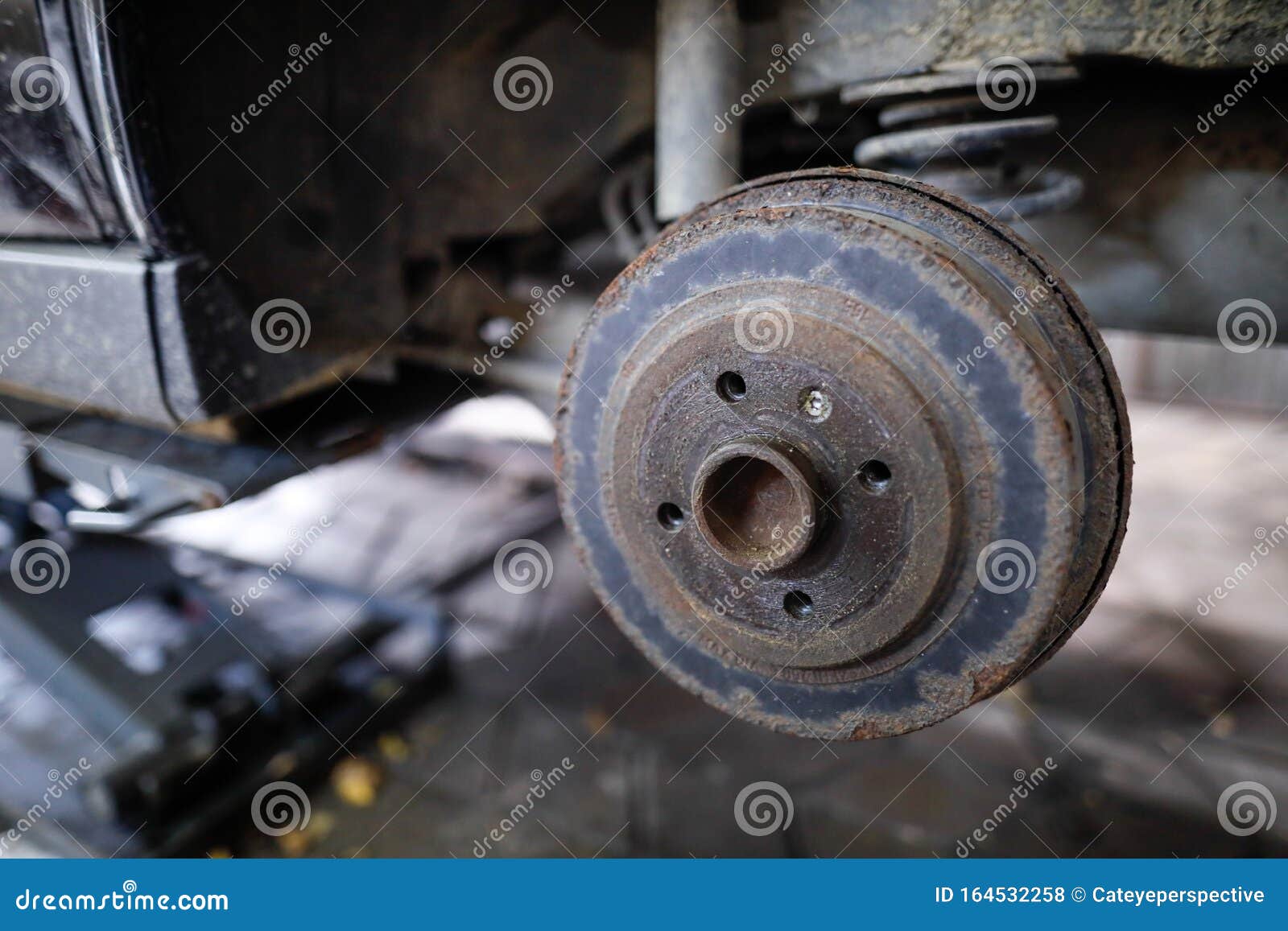 Shallow Depth of Field Selective Focus Image with a Rusty Rear Wheel ... Shallow Depth of Field Selective Focus Image with a Rusty Rear Wheel ...