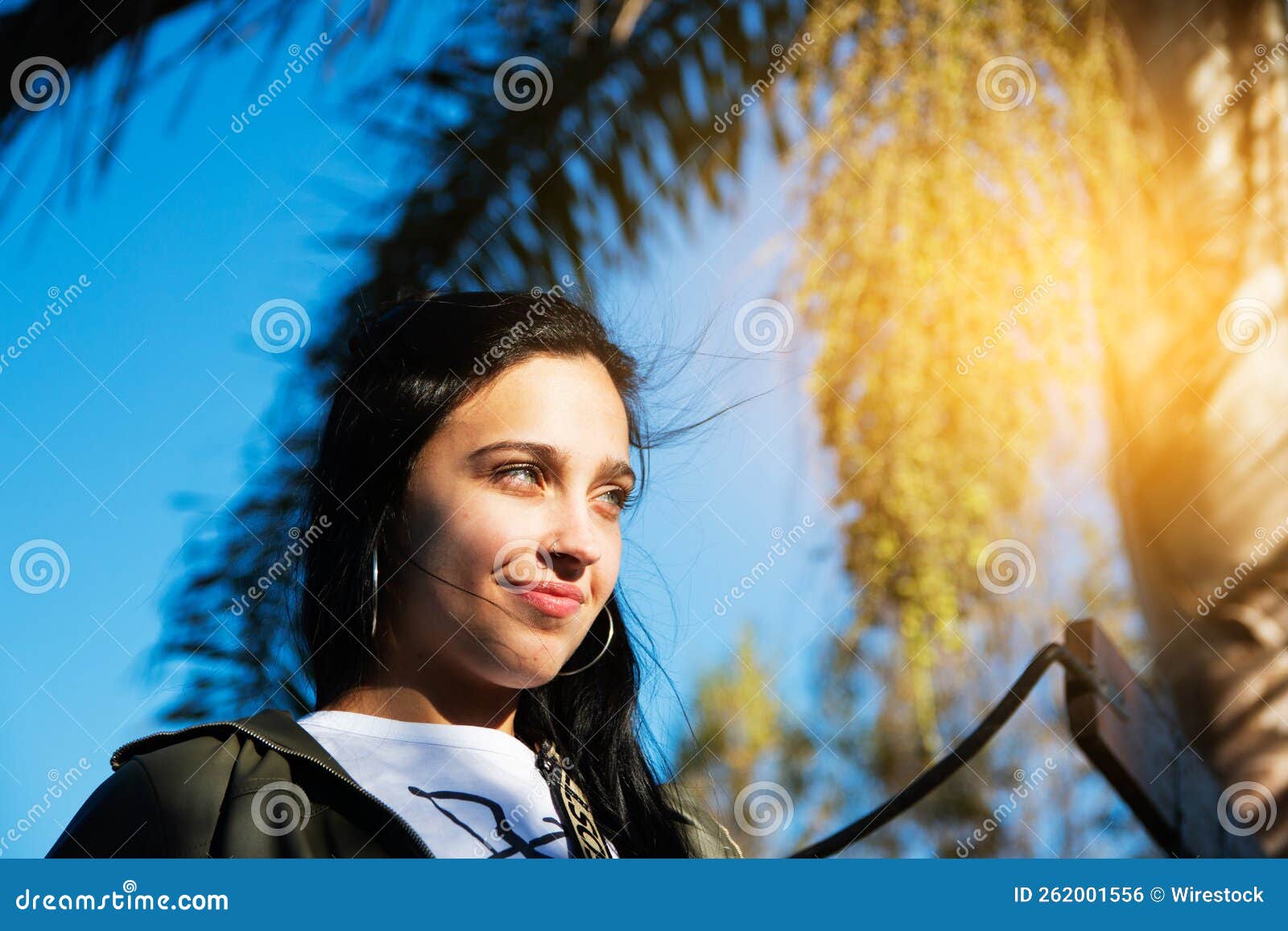 Shallow Focus Shot of a Beautiful Young Female Stock Photo - Image of ...