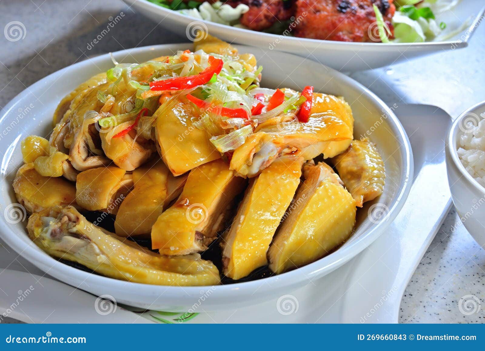 Shallow Fried Minced Pork Cake Nugget Stock Image - Image of cake ...