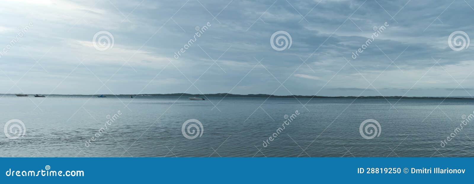 Shallow inlet panorama stock photo. Image of water, ocean - 28819250