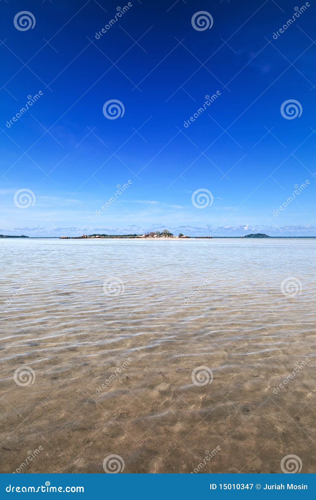Shallow Lagoon in the Tropics Stock Image - Image of relaxation, beach ...