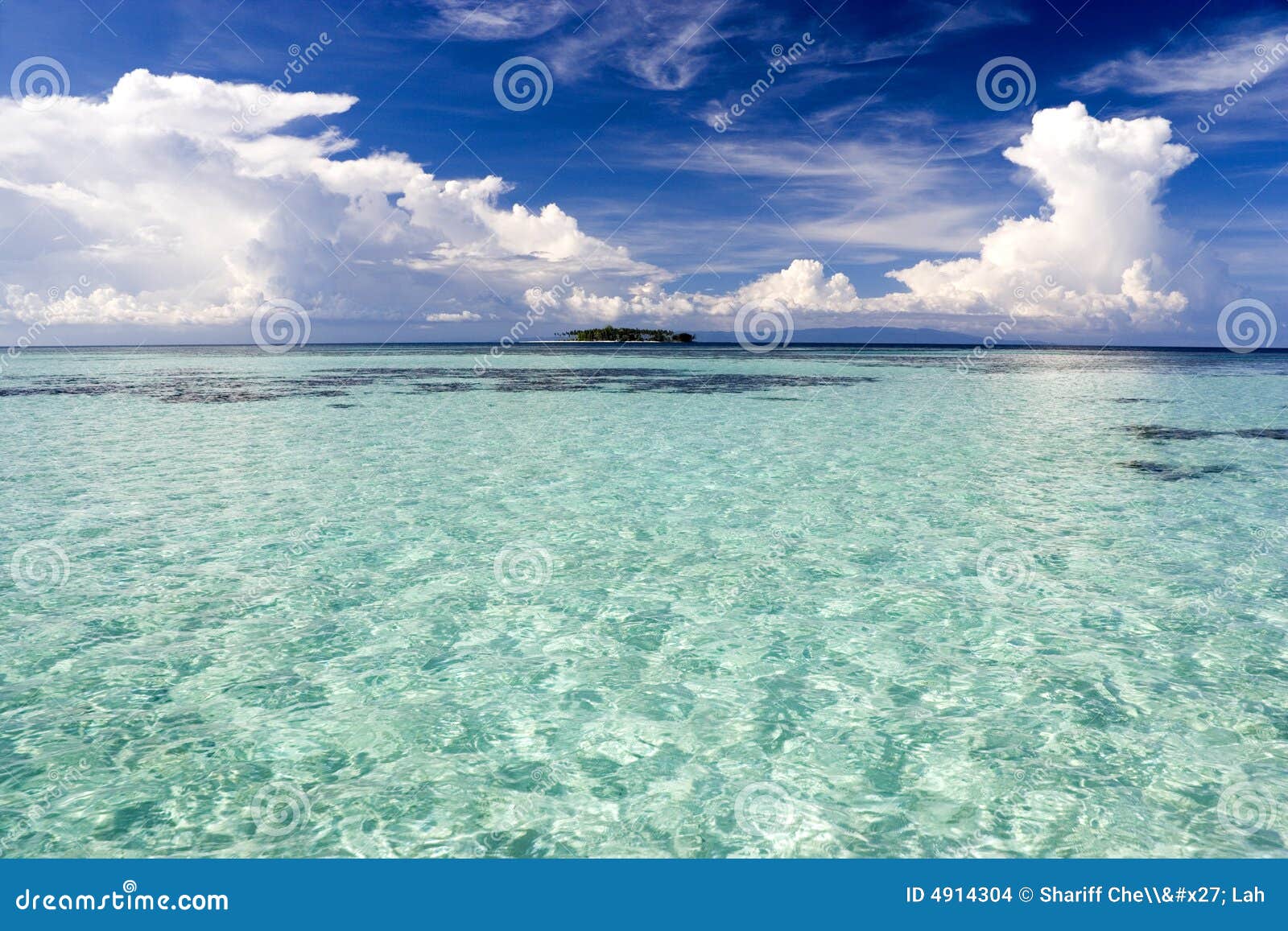 Shallow Open Sea And Sand Bar Stock Photo | CartoonDealer.com #4817130