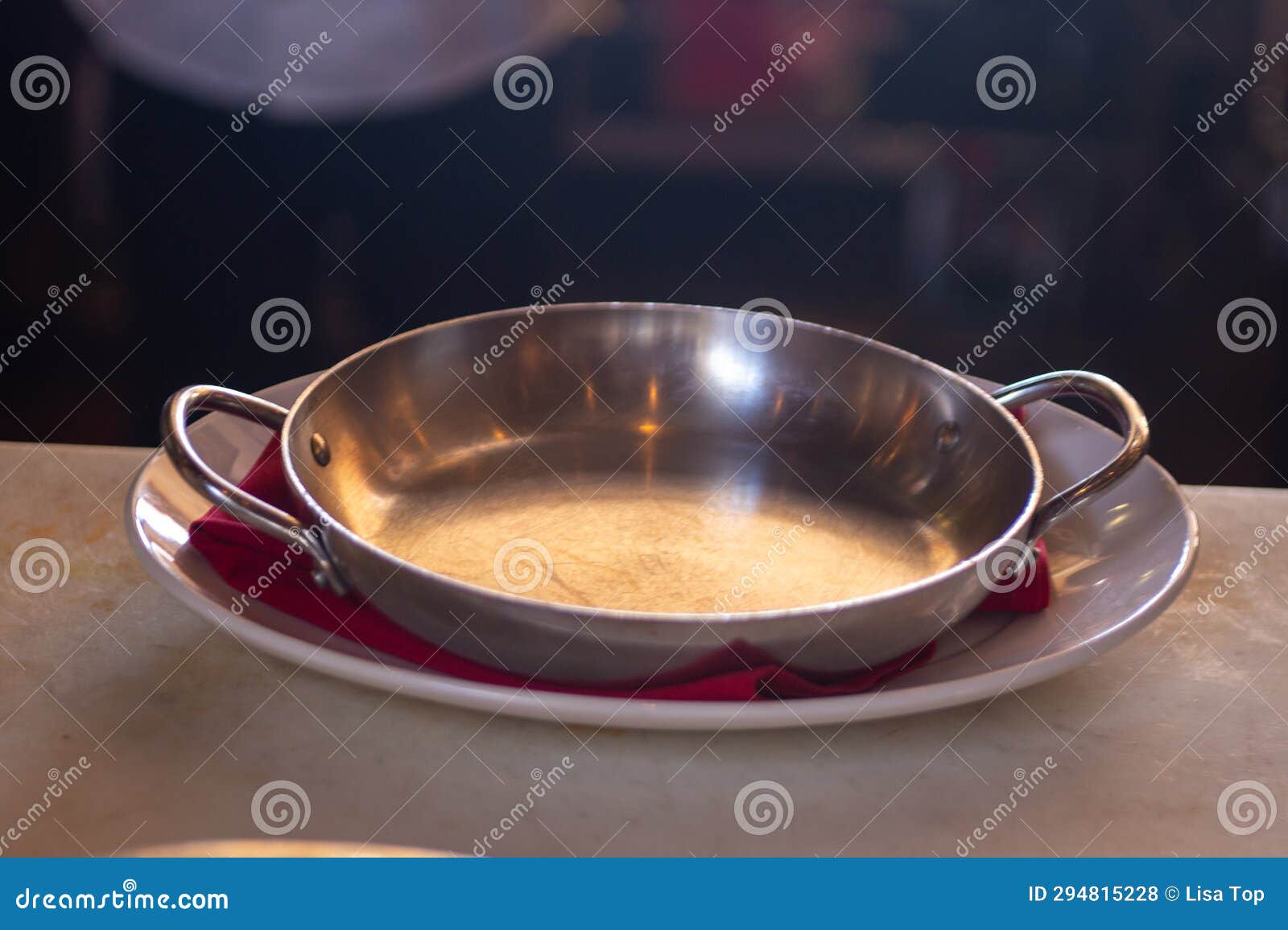 Shallow small pan stock photo. Image of shallow, saute - 294815228