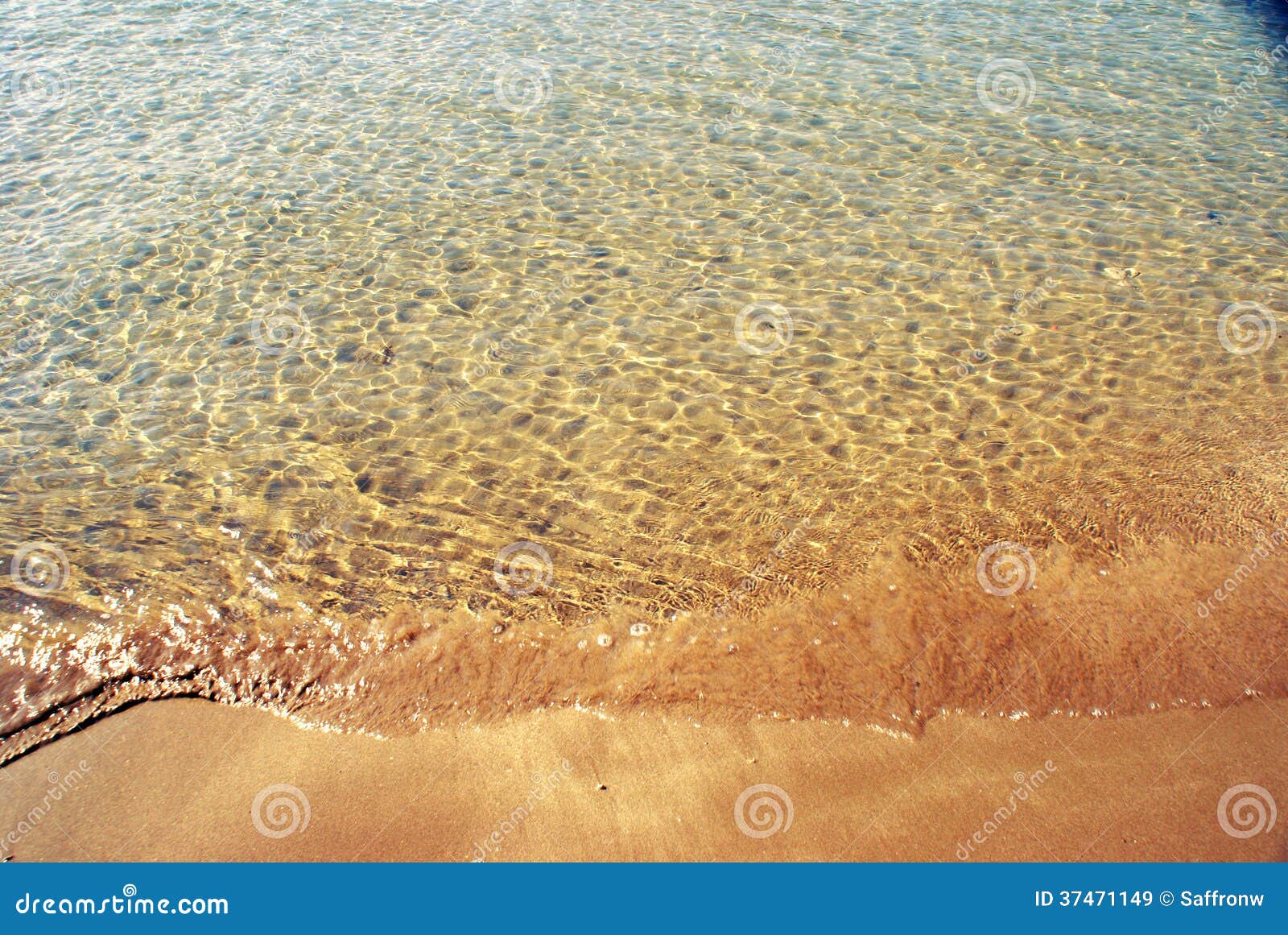 Shallow waters stock image. Image of waves, gentle, water - 37471149