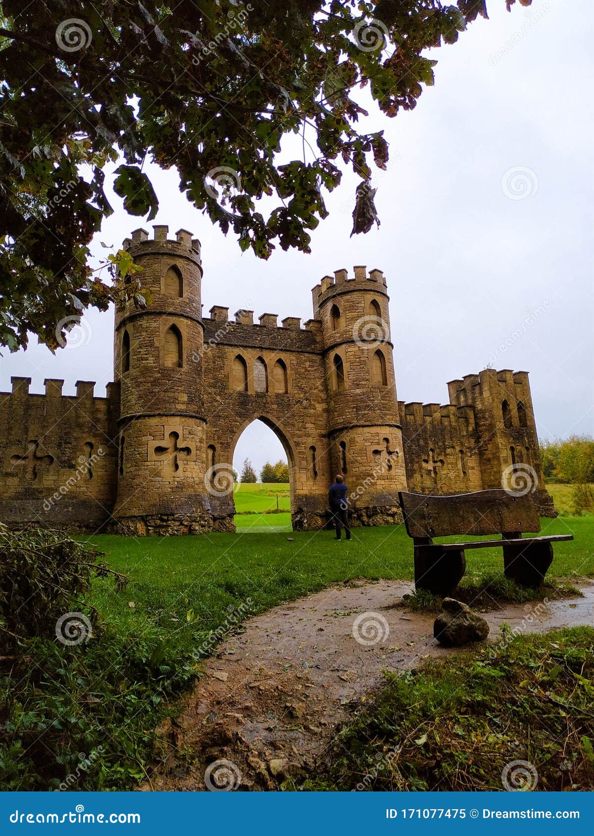 Sham Castle Bath Somerset stock image. Image of bath - 171077475