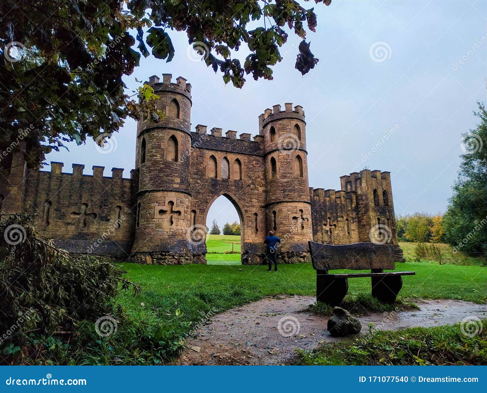 Sham Castle Bath Somerset stock photo. Image of sham - 171077540