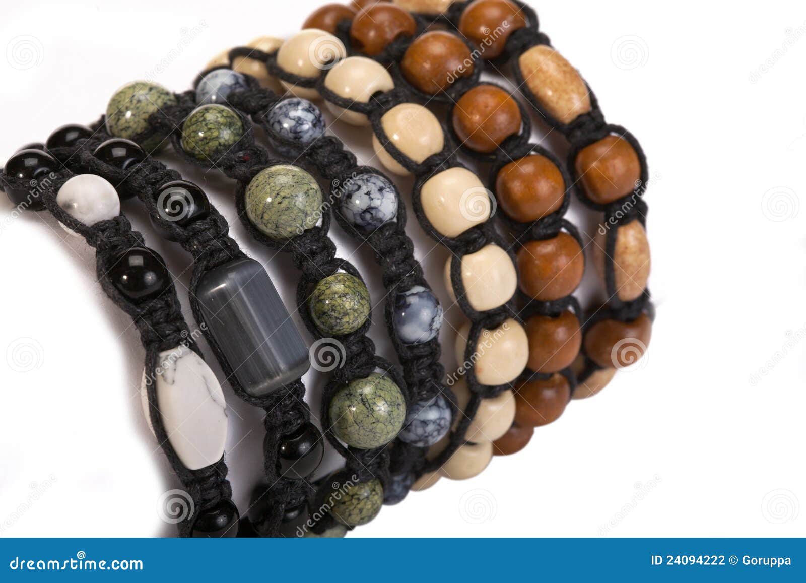 Shamballa bracelet stock photo. Image of glossy, shamballa - 24094222