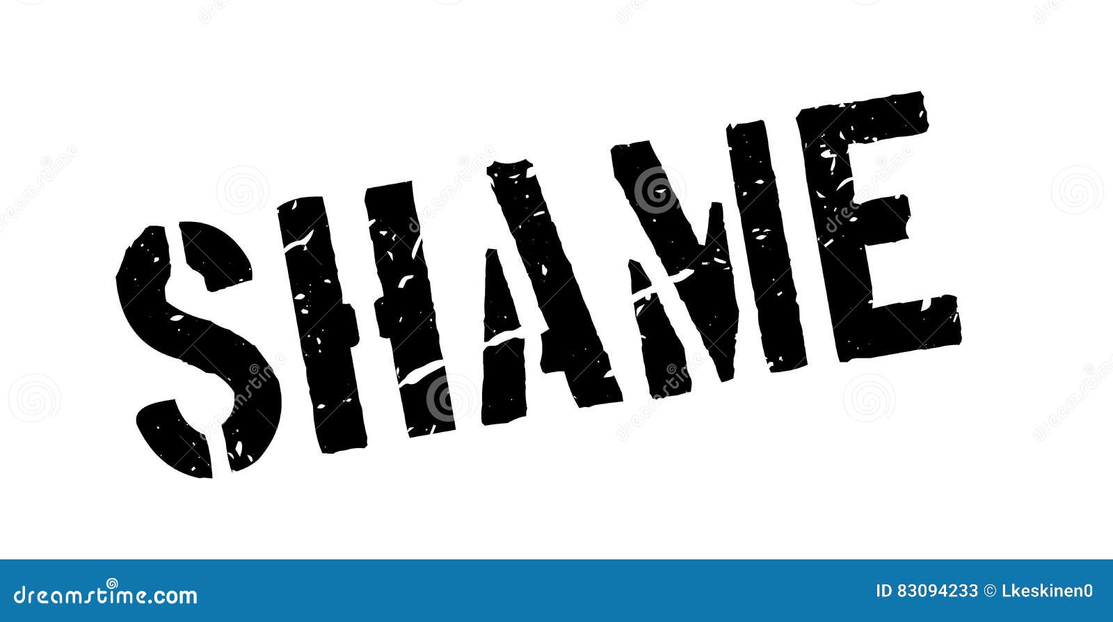 Shame rubber stamp stock illustration. Illustration of negative - 83094233
