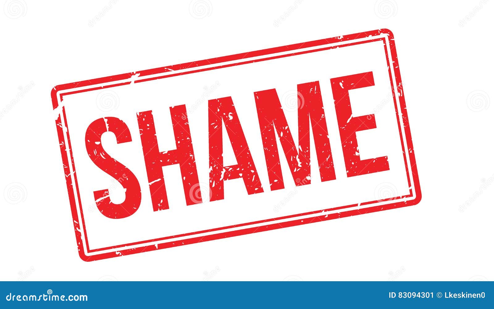 Shame rubber stamp stock illustration. Illustration of disgrace - 83094301