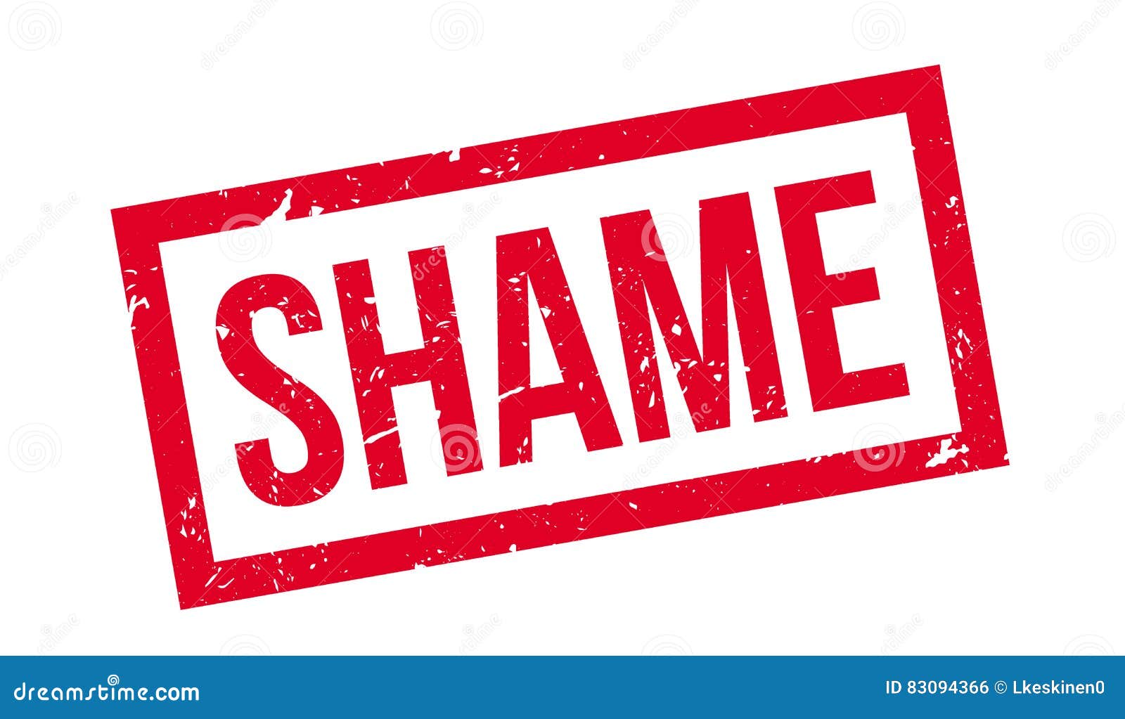Shame rubber stamp stock illustration. Illustration of criminal - 83094366