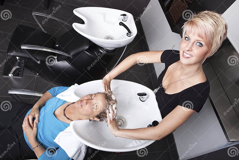 Shampoo stock image. Image of pampering, hairdresser - 21180175