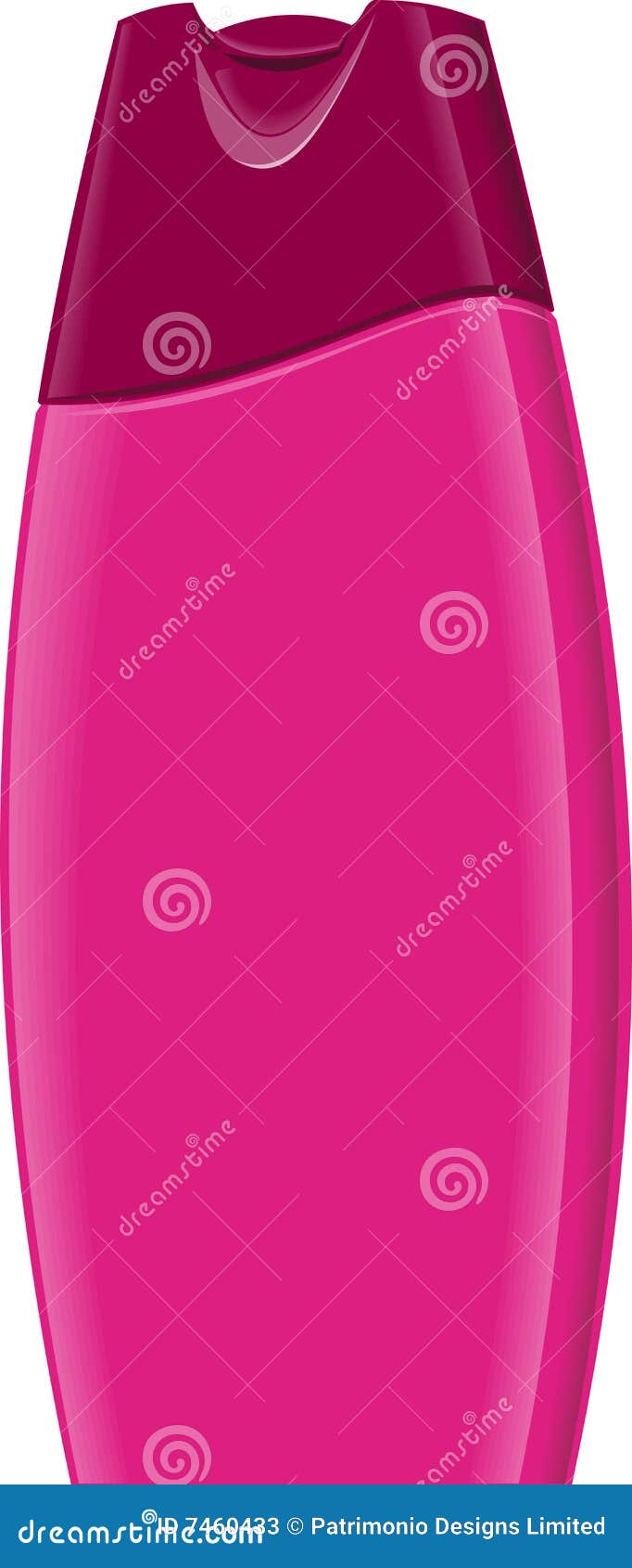 Shampoo Bottle Royalty-Free Cartoon | CartoonDealer.com #7460432