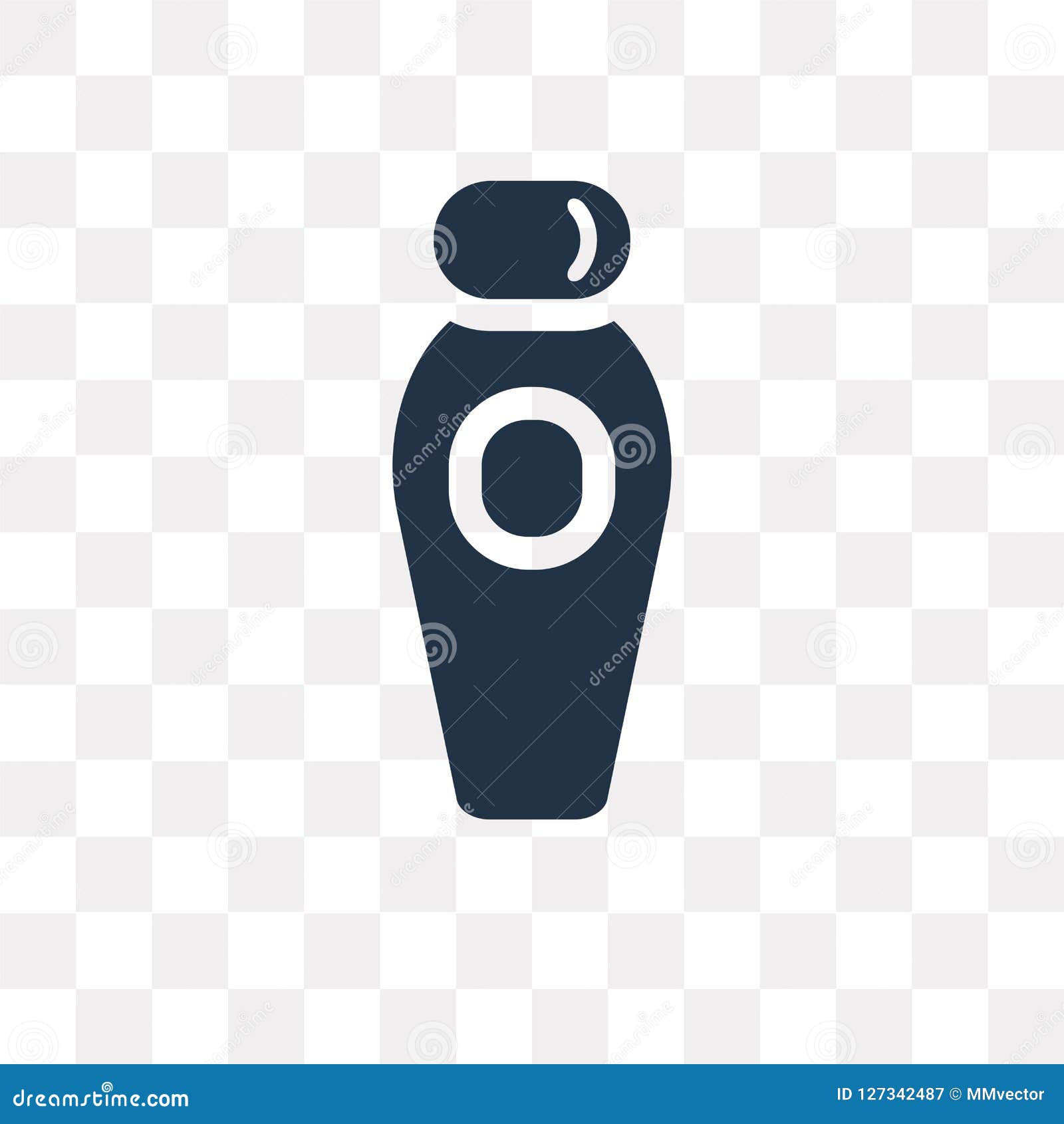 Shampoo Bottle Vector Icon Isolated on Transparent Background, S Stock ...