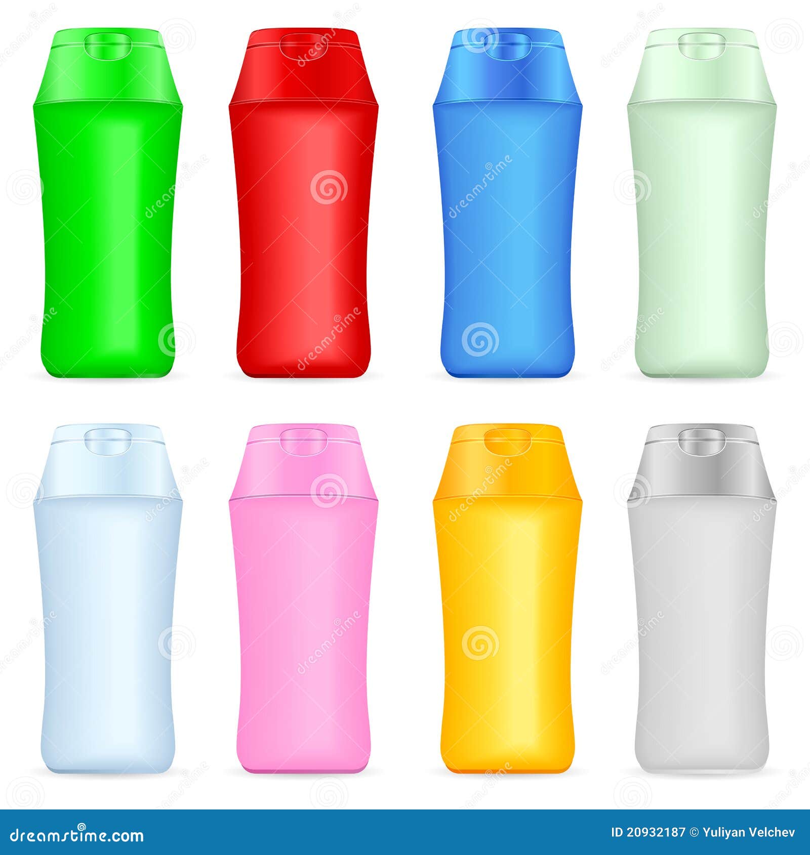 Shampoo container stock vector. Illustration of white - 20932187