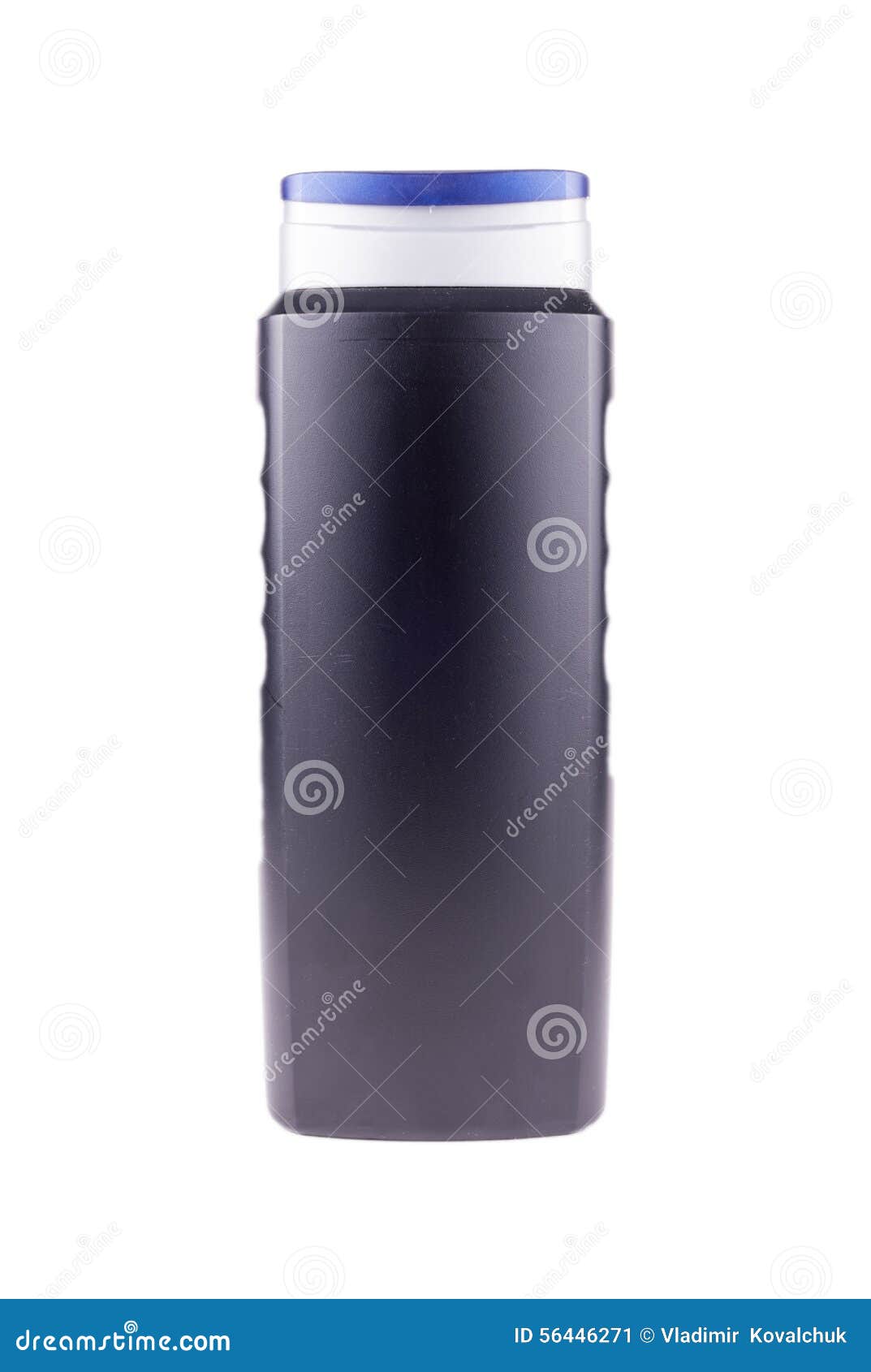 Shampoo Container Isolated Over the White Stock Image - Image of close ...