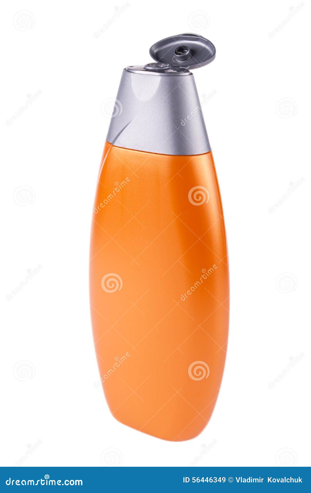 Shampoo Container Isolated Over the White Stock Image - Image of cream ...