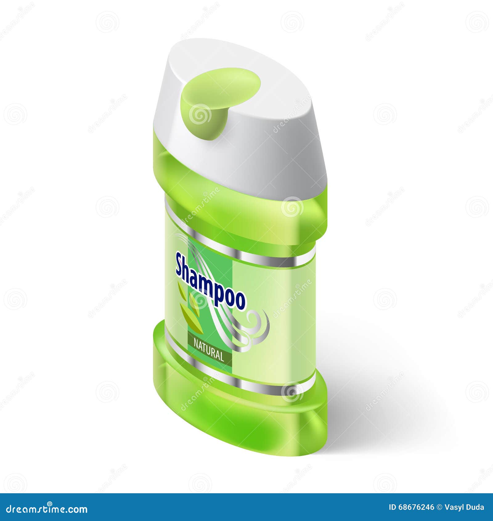 Shampoo Icon stock vector. Illustration of bath, clean - 68676246