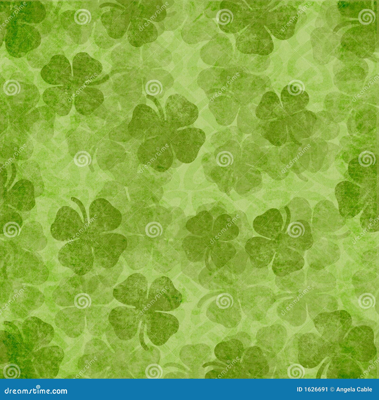 Shamrock stock illustration. Illustration of leaf, texture - 1626691