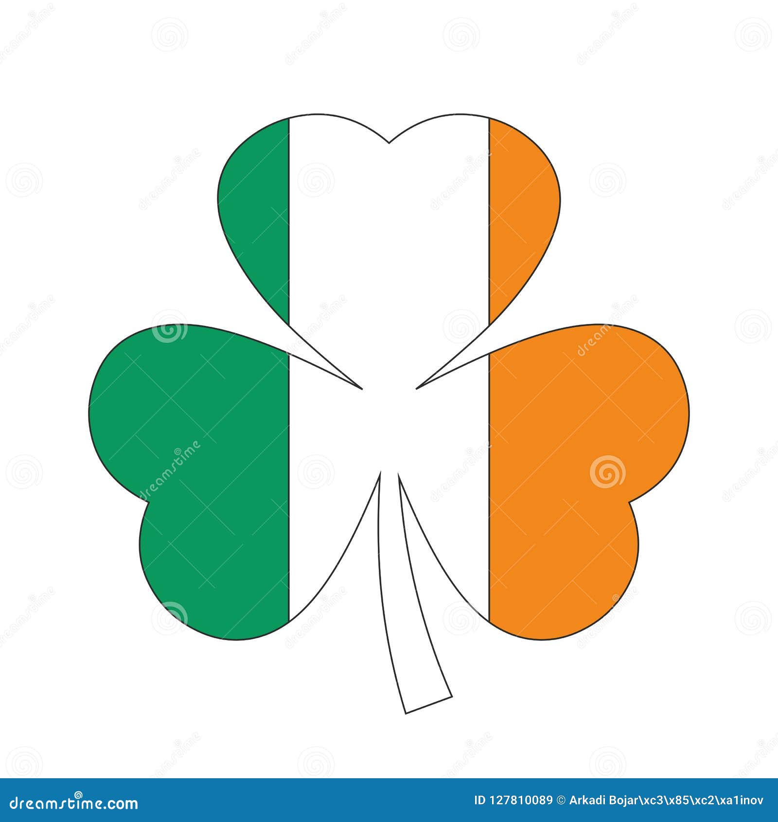 Shamrock Ireland Vector Symbol Stock Vector - Illustration of cartoon ...