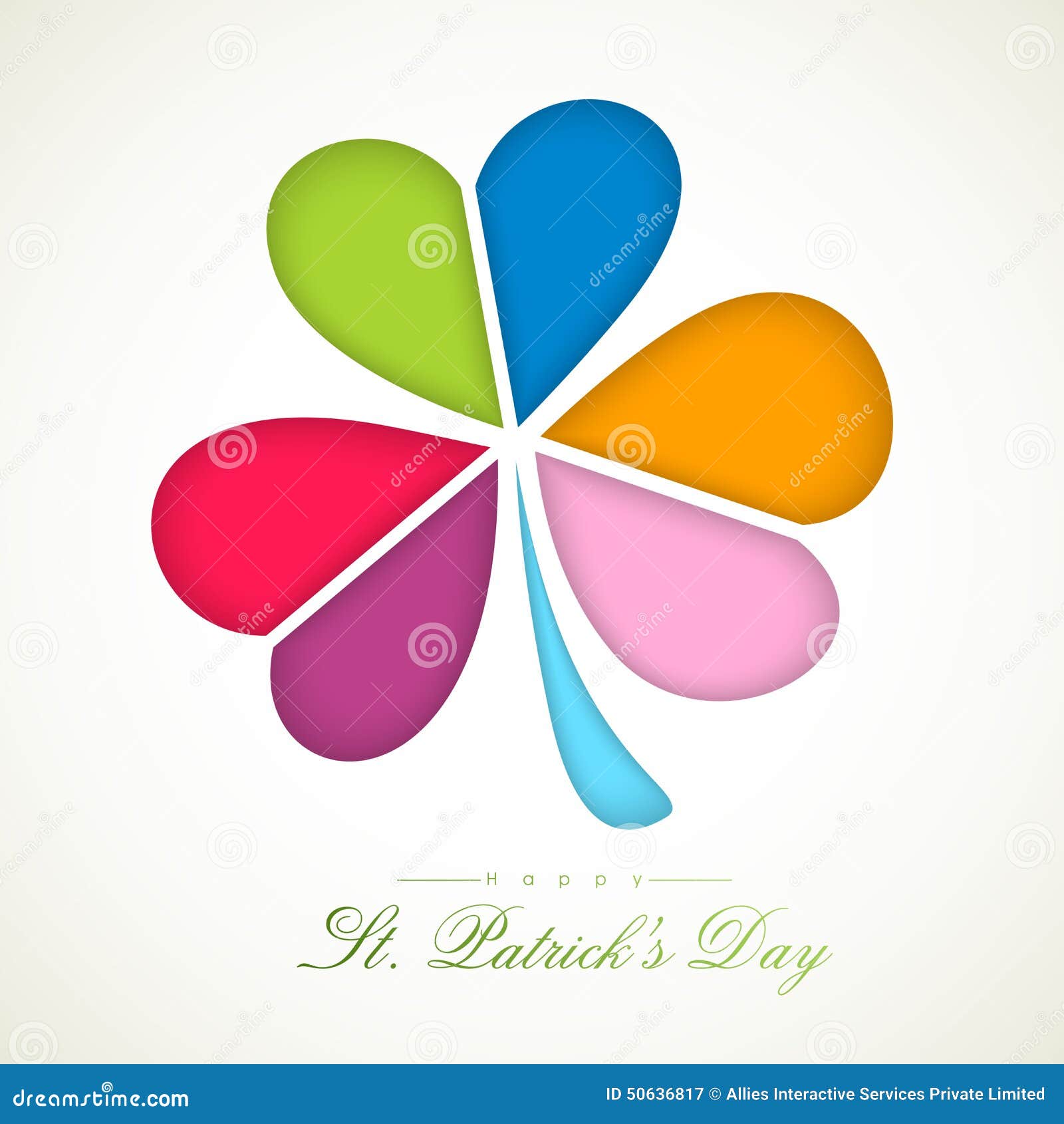 Colorful Shamrock Stock Illustrations – 4,972 Colorful Shamrock Stock ...