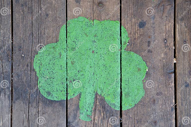 Shamrock sign stock image. Image of holiday, sign, carved - 5773307
