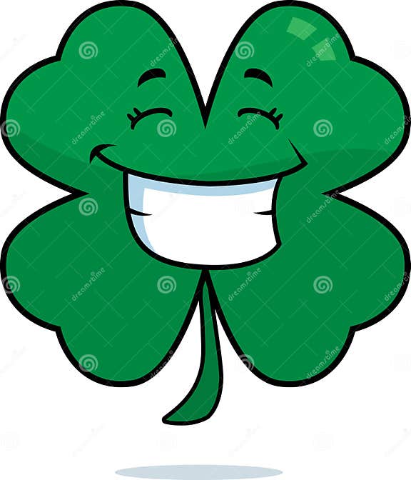 Shamrock Smiling stock vector. Illustration of saint - 11467448