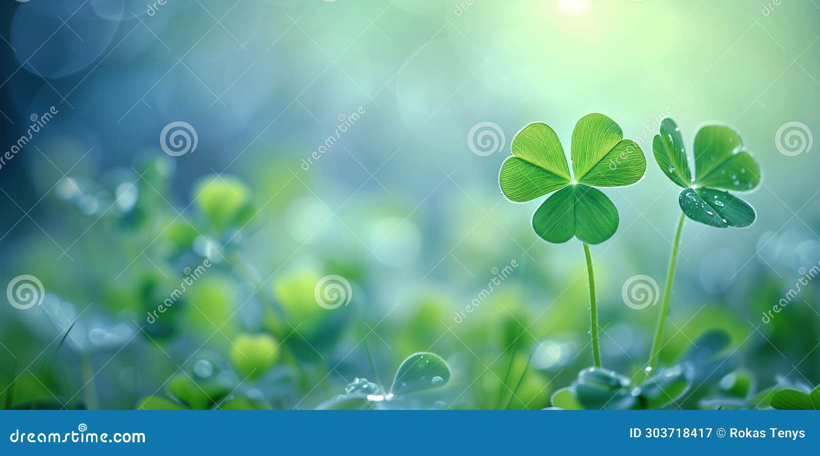 Shamrock Three Leaf Clover Background. Lucky Fortune Irish Three Leaves ... Shamrock Three Leaf Clover Background. Lucky Fortune Irish Three Leaves ...