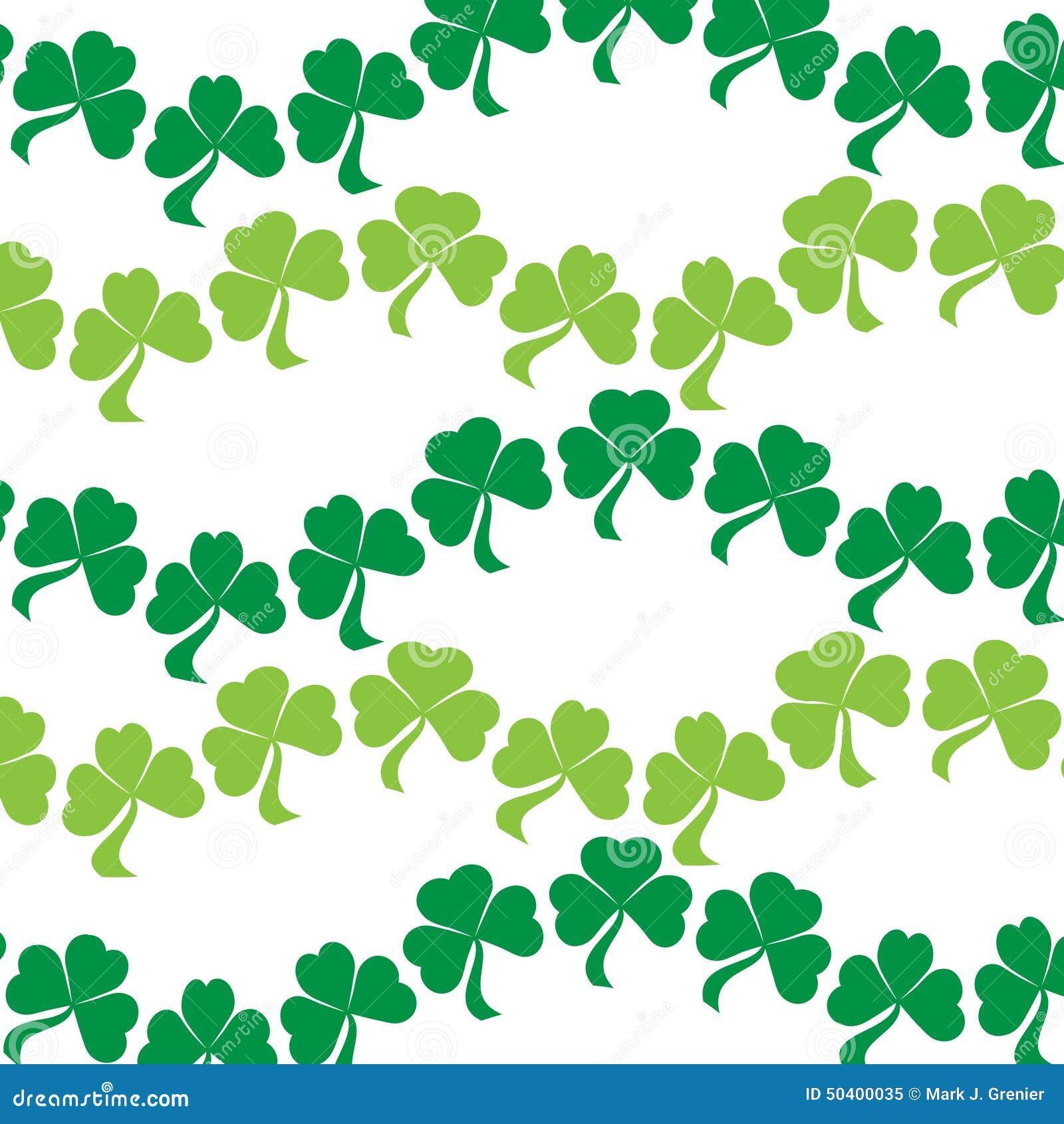Shamrocks Background Stock Vector Illustration Of Lucky 50400035