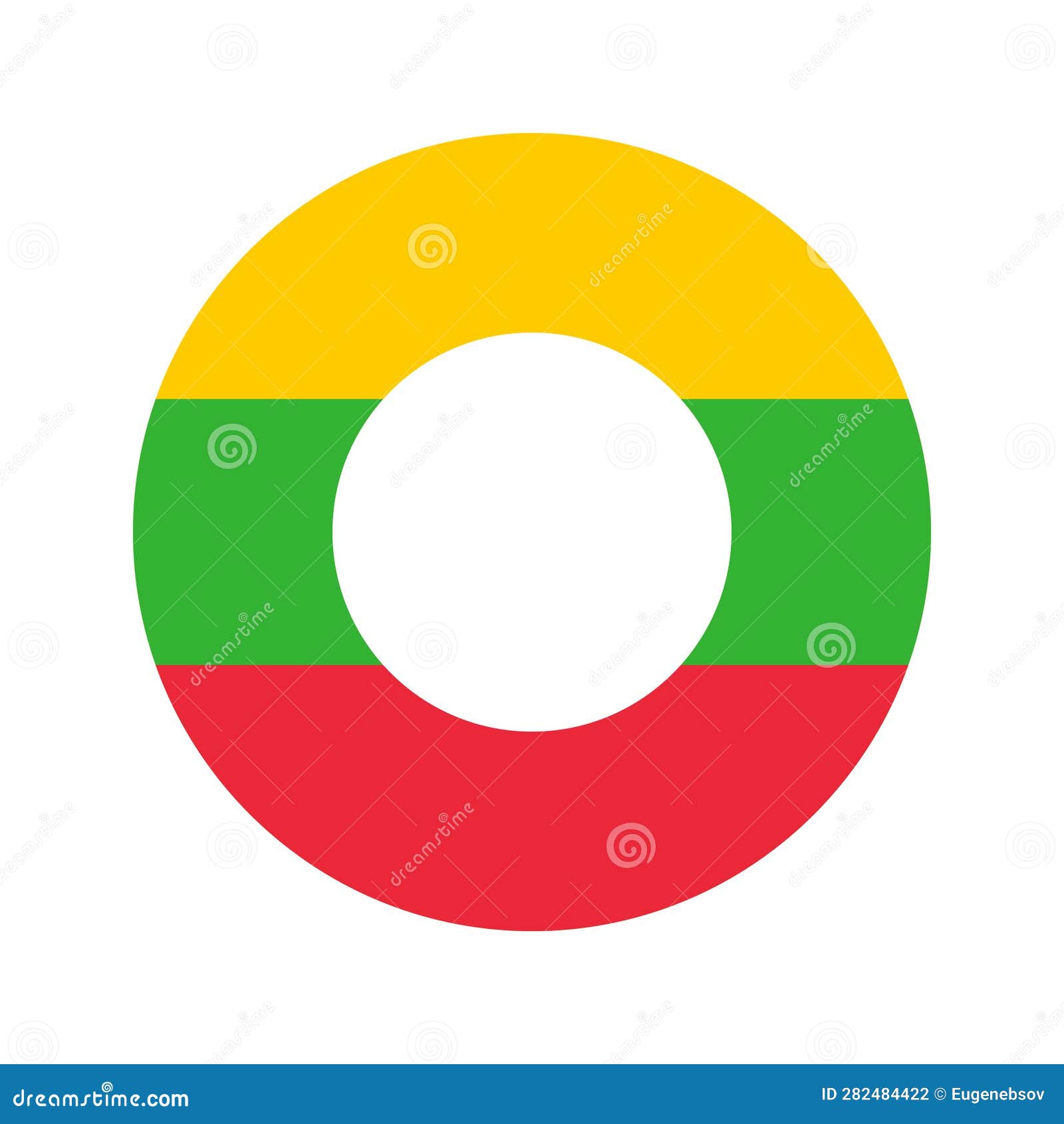 Shan State Flag Simple Illustration for Independence Day or Election ...