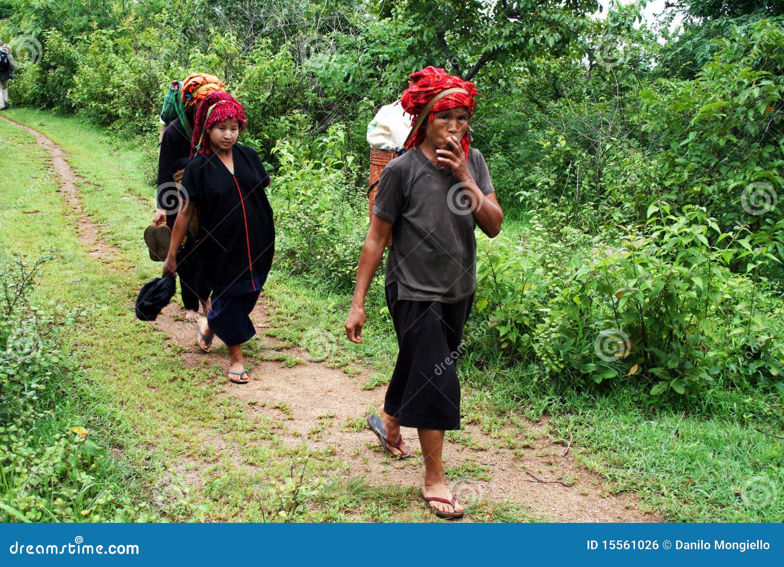 Shan women editorial photo. Image of shan, women, inlay - 15561026