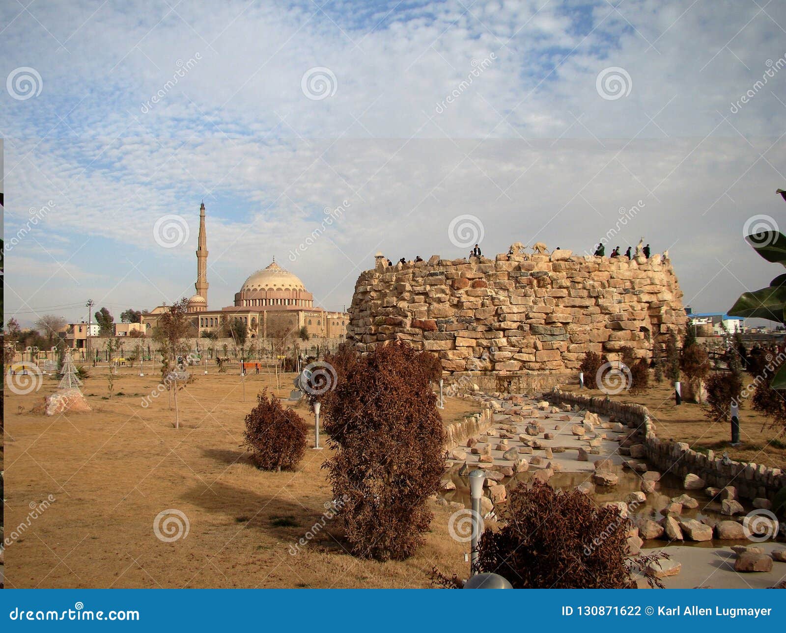 Shanadar Park in Erbil editorial photography. Image of park - 130871622