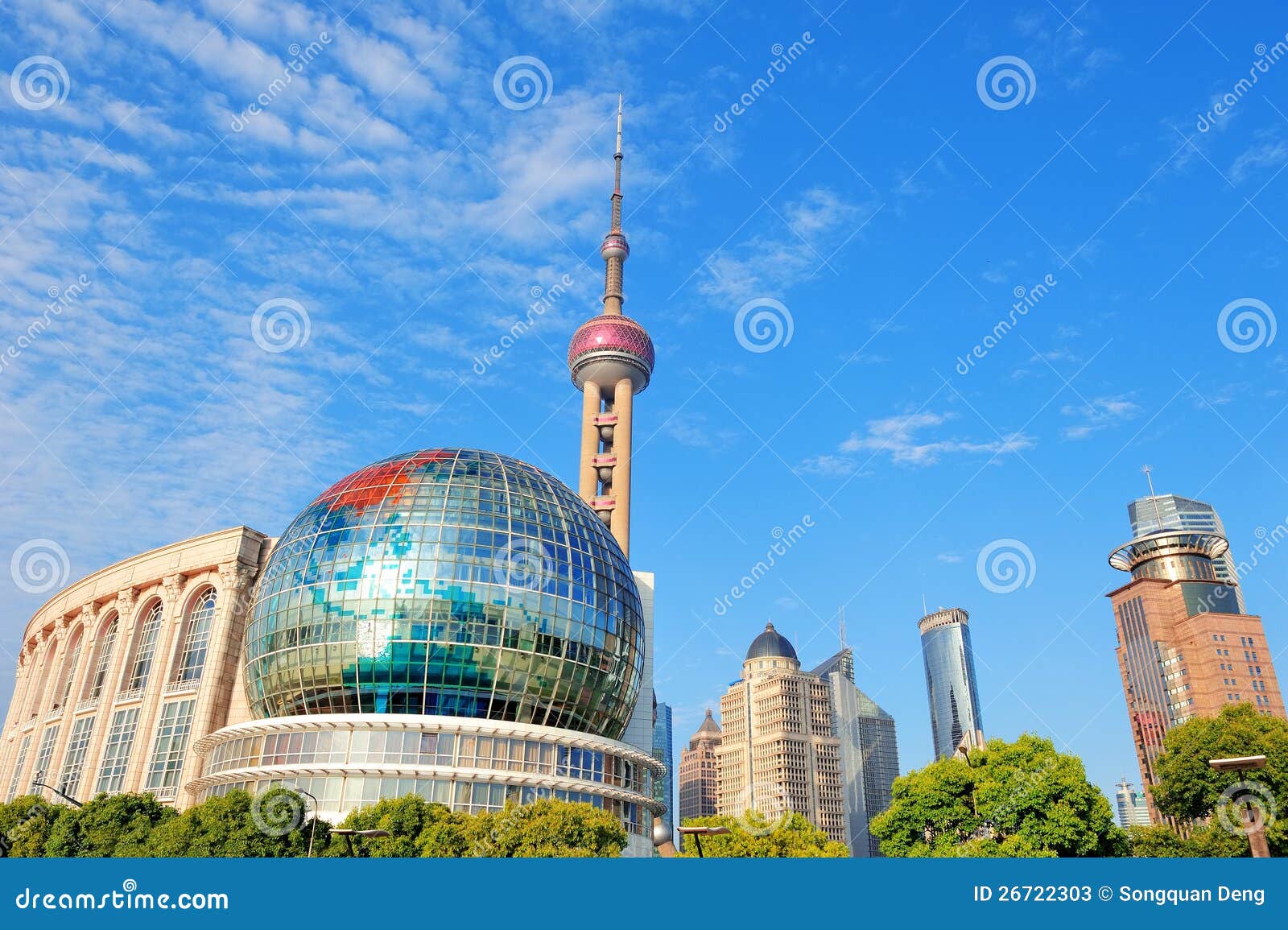 Shanghai architecture stock image. Image of river, buildings - 26722303