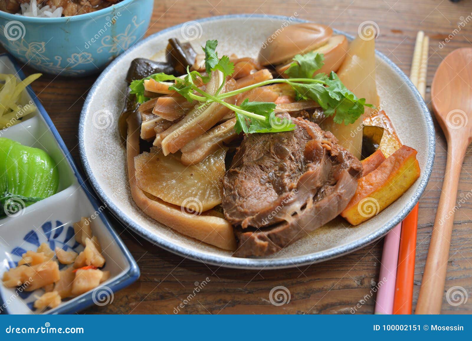 Shanghai Beef Shank Pork Egg Stock Image - Image of steamer, cuisine ...