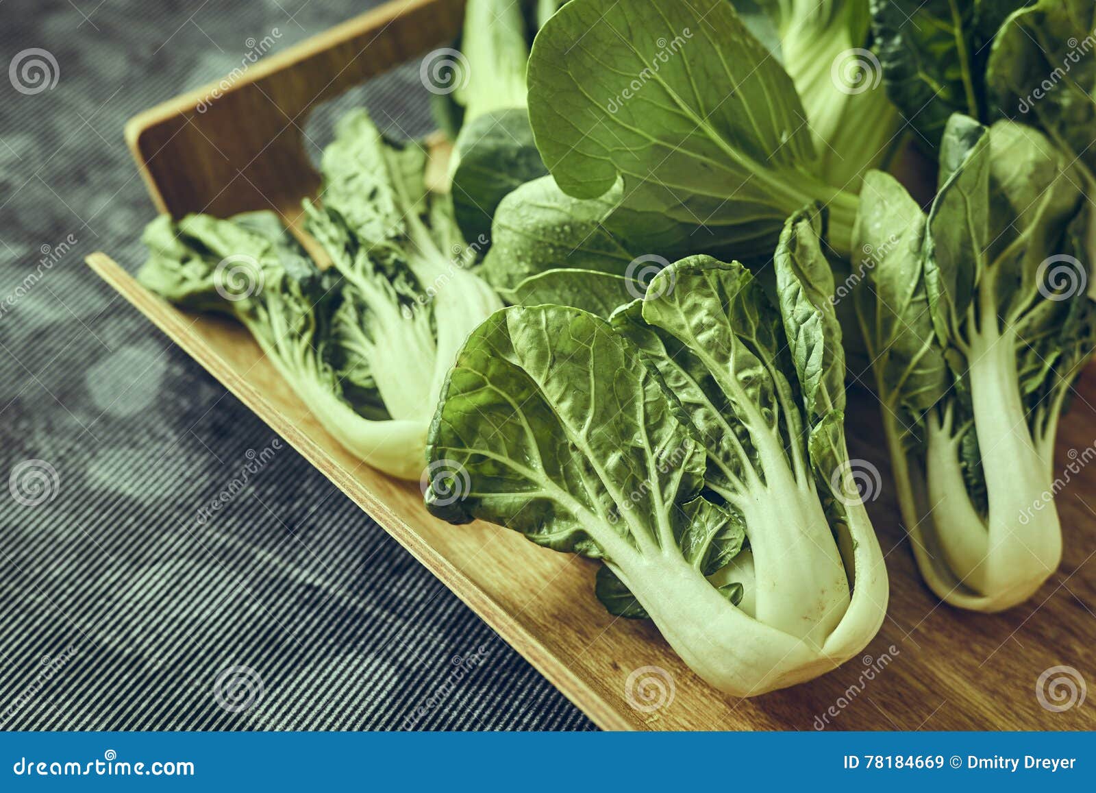Shanghai Bok Choy. stock image. Image of food, tray, choi - 78184669